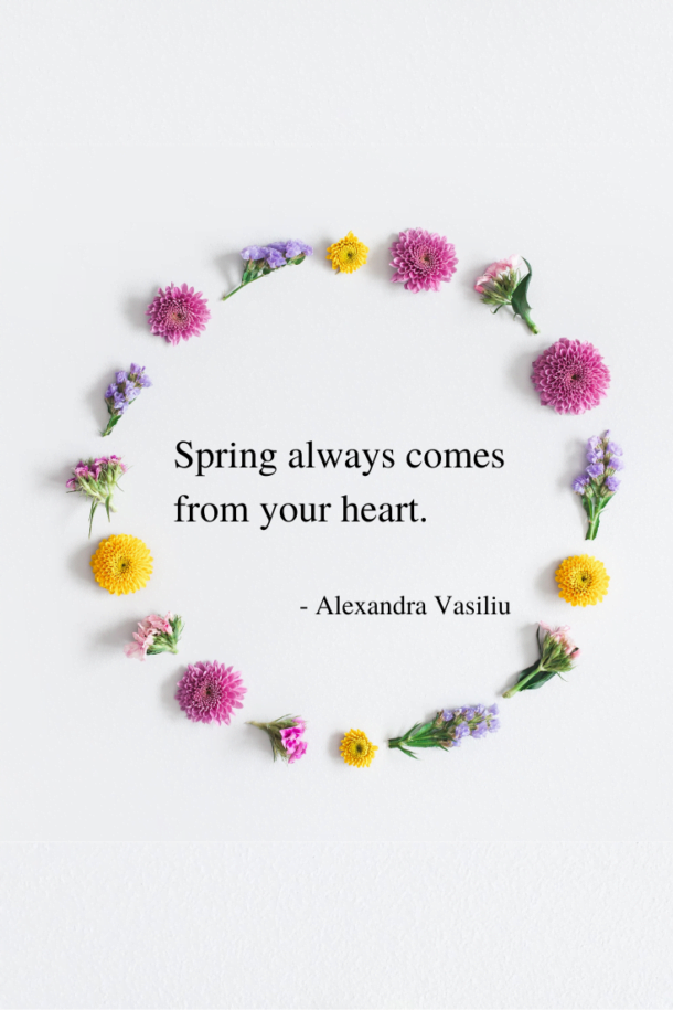 Your Love Brings Spring | Alexandra Vasiliu - Bestselling author of ...